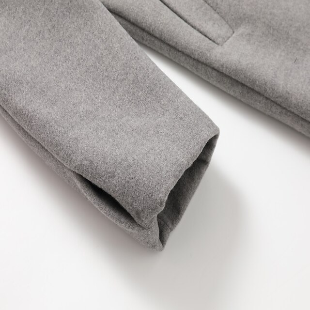 Men's Winter Coat Trench Coat Office & Career Daily Wear Winter ...