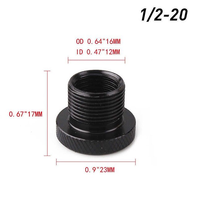 Car Fuel Filter Barrel Thread Adapter 5/8-24 to 1/2-28 1/2-20 M14*1 M14 ...