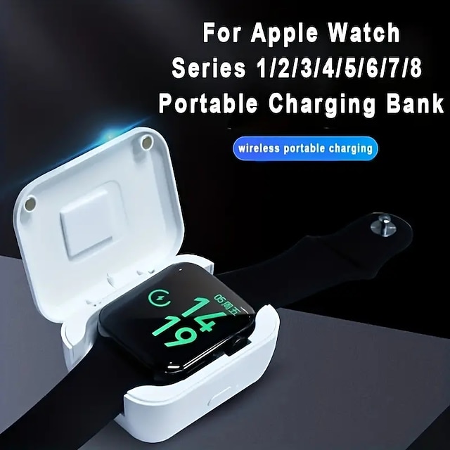 Wireless Charger For IWatch Series Portable Charging Emergency Charging ...