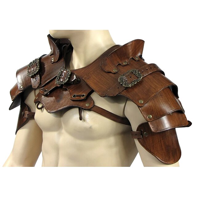 Retro Vintage Medieval Renaissance Armor Shoulder Armor Chest Guard ...