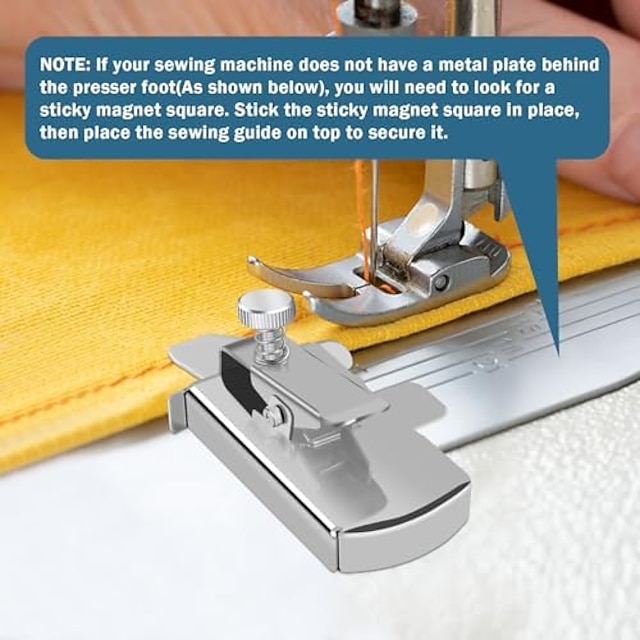 Magnetic Seam Guide for Sewing Machine Magnetic Sewing Guide with Clip ...