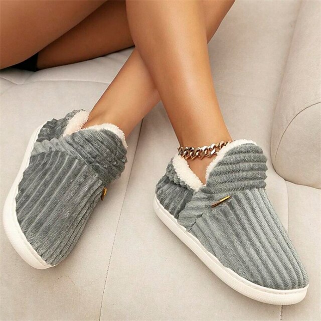Women's Slippers Fuzzy Slippers Fluffy Slippers House Slippers Warm ...