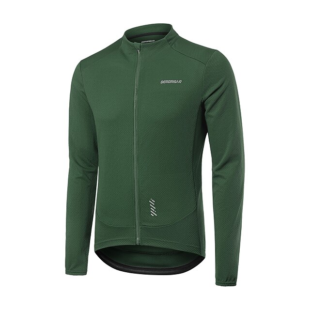 Men's Cycling Jersey Long Sleeve Bike Sweatshirt Tracksuit Jersey with ...