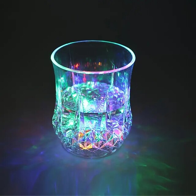 2/5/10pcs Light Up Cups Glow In The Dark Party Supplies Colorful LED ...