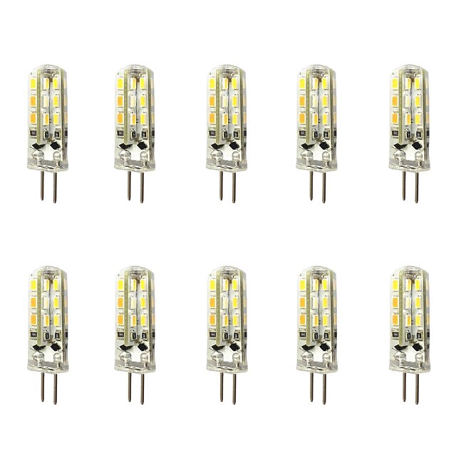 G4 LED Bulbs JC Bi-Pin Base Lights 1.5W DC 12V 10W T3 Halogen Bulb Replacement Landscape Bulbs ...