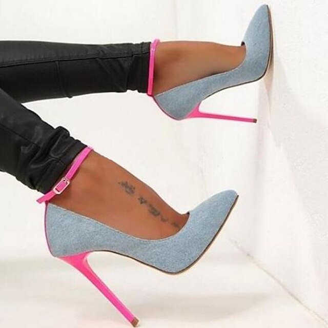 Women's Black Patent Leather Stiletto Heels – Red Sole Sexy High Heel ...