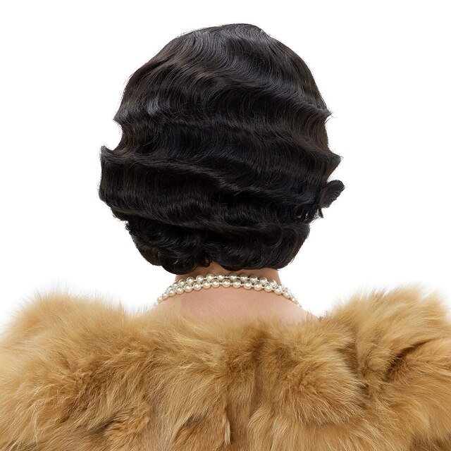 Roaring 20S Wig Wave 1920S Wig Short Curly Fancy Dress for Women ...