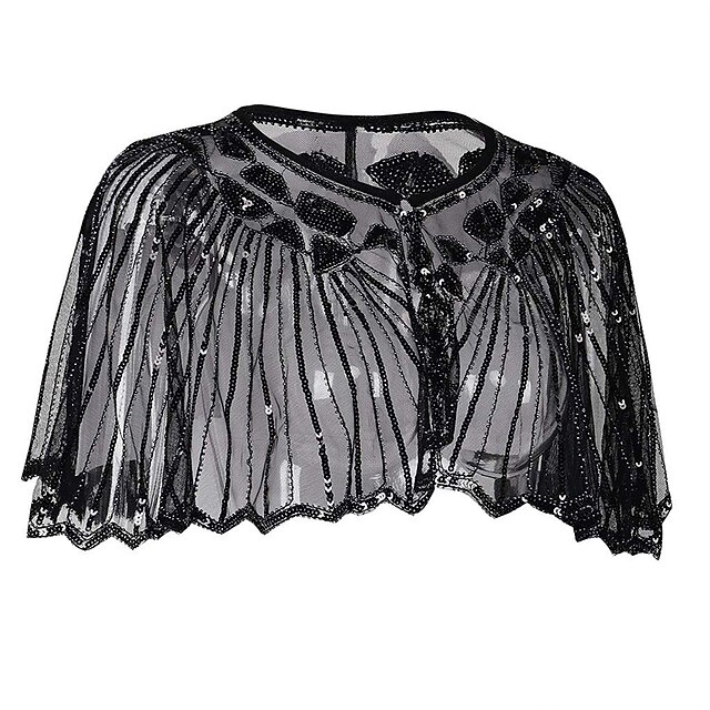 Roaring 20s 1920s Cocktail Dress Flapper Shawls Normal The Great Gatsby ...