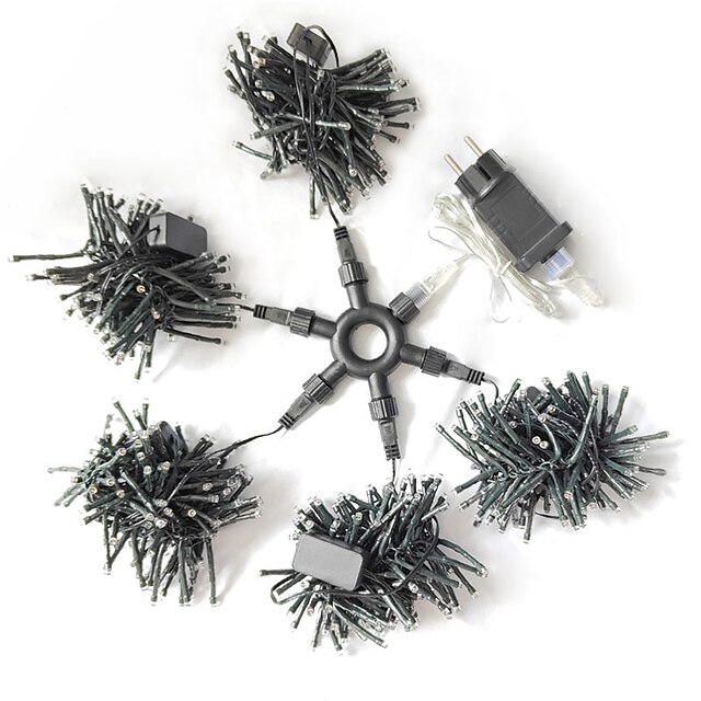 Meteor Shower Rain Lights Outdoor Firecracker String Light Snow Falling ...