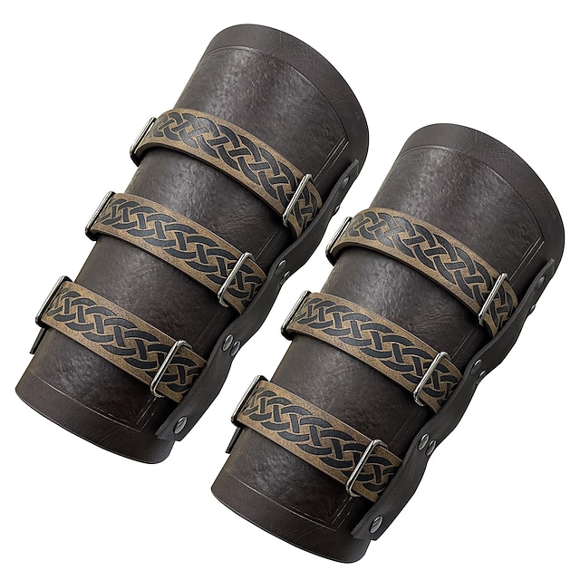 Retro Vintage Medieval Renaissance Armor Wristband Wrist Brace Pirate ...