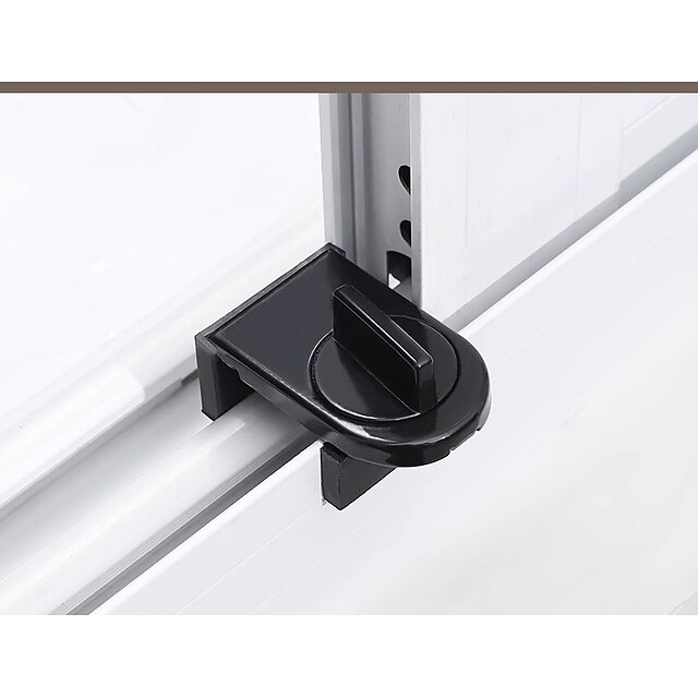 1pc Aluminum Alloy Sliding Door & Window Lock, With Anti-pinch, Anti ...