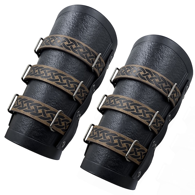 Retro Vintage Medieval Renaissance Armor Wristband Wrist Brace Pirate ...