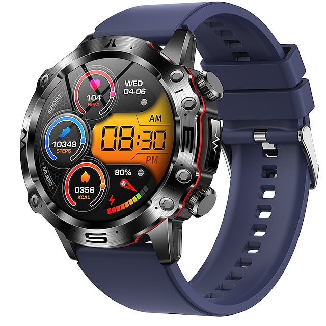 iMosi ET482 Smart Watch 1.43 inch Smartwatch Fitness Running Watch ...