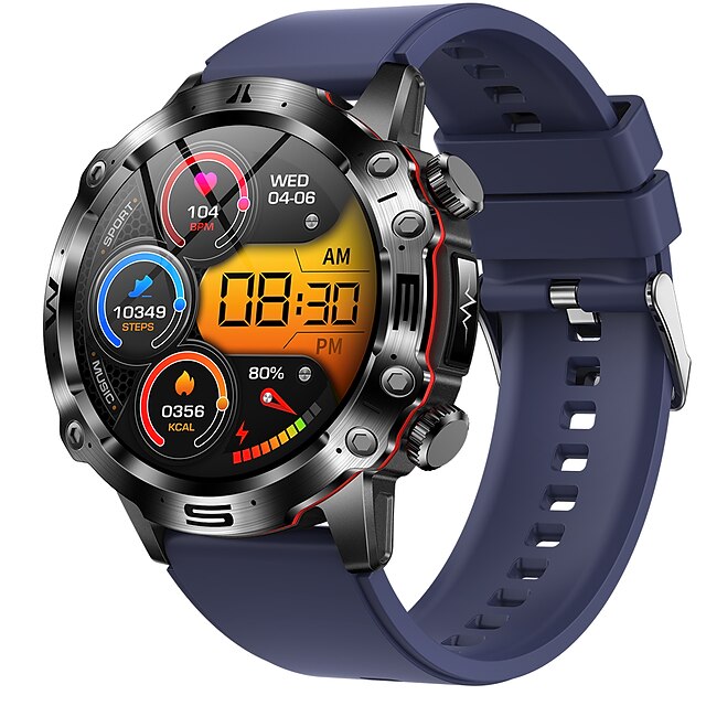 iMosi ET482 Smart Watch 1.43 inch Smartwatch Fitness Running Watch ...