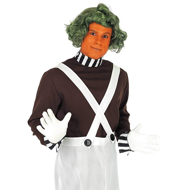 Oompa Loompa Cosplay Costume Cosplay for Men's Women's Adults' Carnival ...