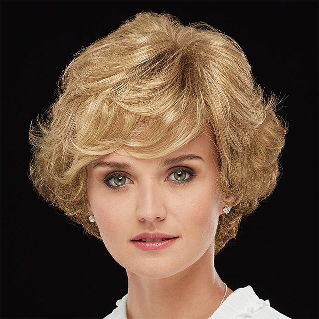 WhisperLite Wig Luxe Crop-Style Wig with Razored Bangs and Dimensional ...