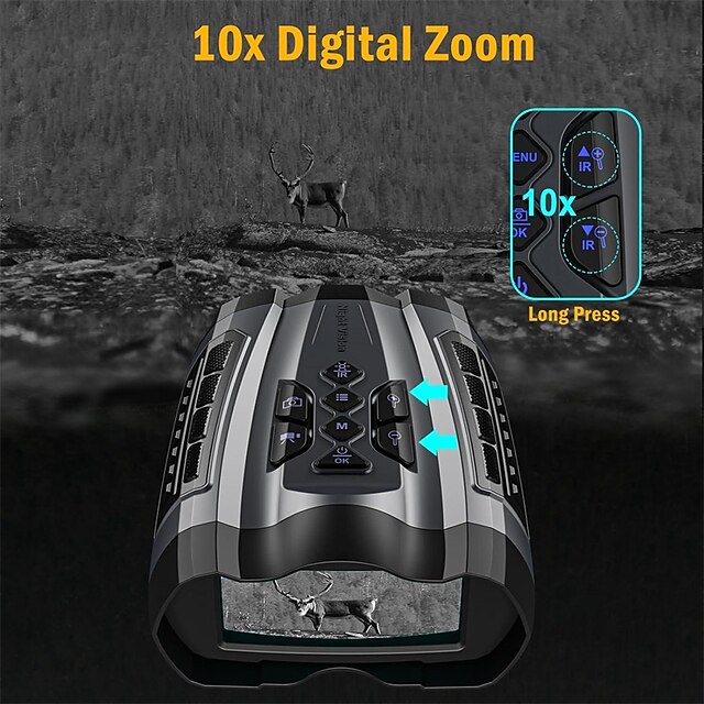 Night Vision Goggles 4K Infrared Digital Binoculars4000mAH Rechargeable ...