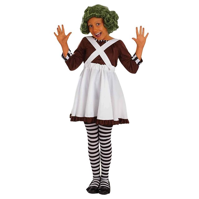 Oompa Loompa Cosplay Costume Cosplay for Men's Women's Adults' Carnival ...