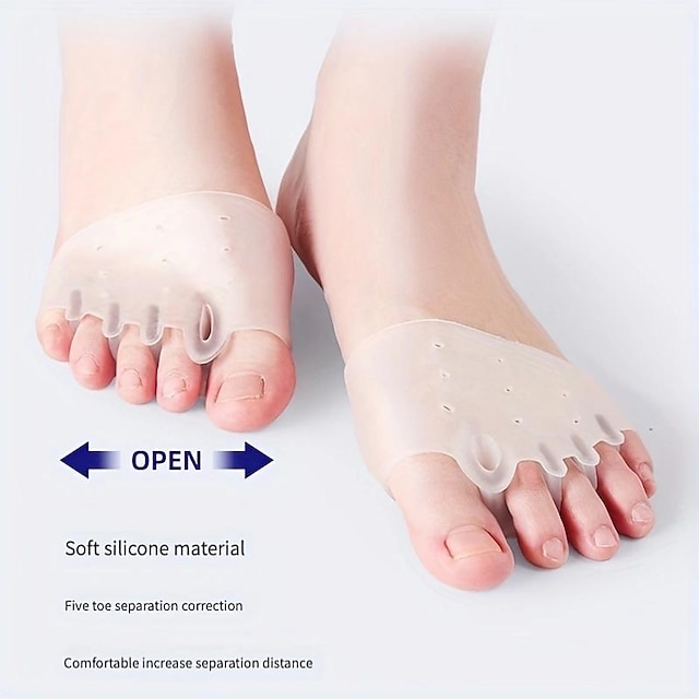 1 Pair Hallux Valgus Corrector, Toe Separators Toe Spacers Split Toe ...