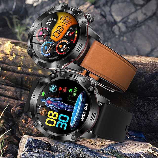 iMosi ET482 Smart Watch 1.43 inch Smartwatch Fitness Running Watch ...