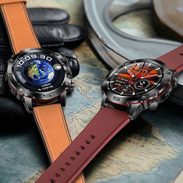 iMosi ET482 Smart Watch 1.43 inch Smartwatch Fitness Running Watch ...