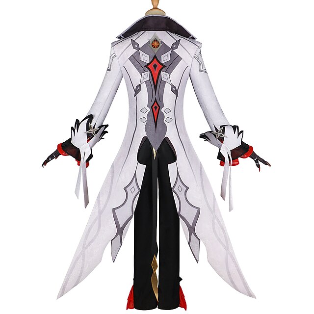 Genshin Impact Fatui Harbingers Arlecchino Anime Cosplay Costume ...