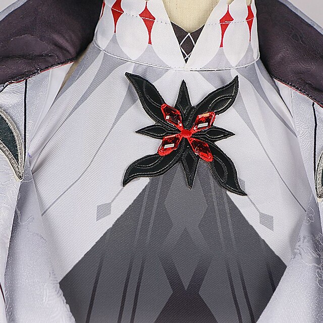 Genshin Impact Fatui Harbingers Arlecchino Anime Cosplay Costume ...