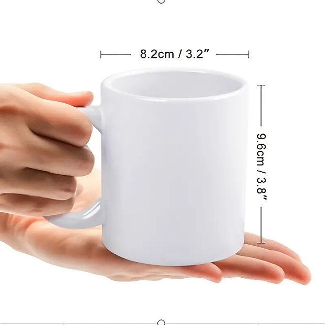 1pc Portable Ceramic Coffee Cup - Black Cat Design with Effoc Spelled ...