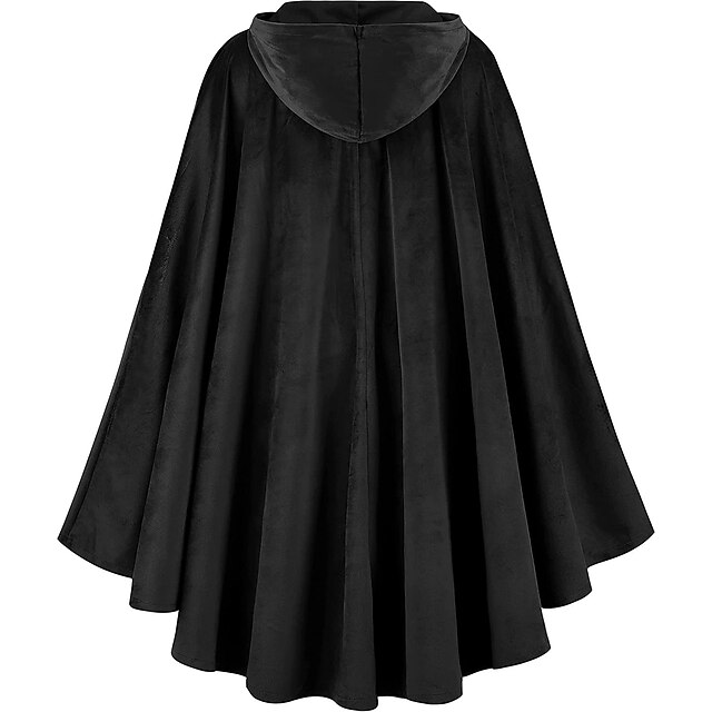 Retro Vintage Medieval Renaissance Cape Hooded Cloak Shawls Viking ...