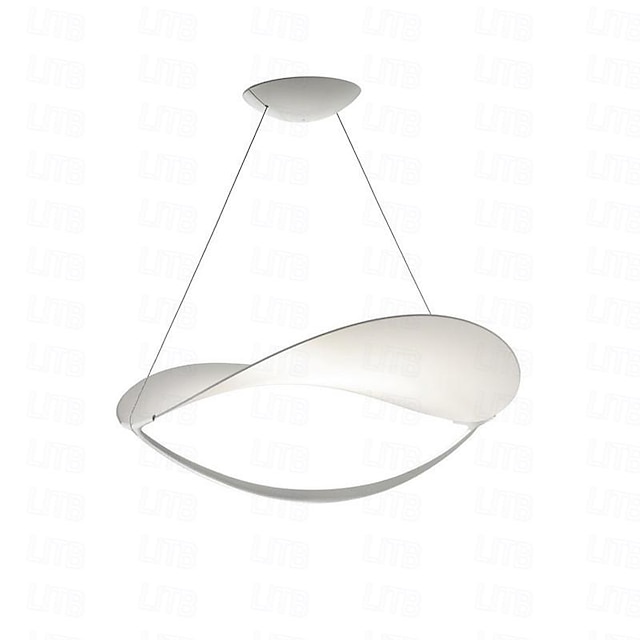 LED Pendant Light 45 cm Circle / Round Design Pendant Light Metal ...