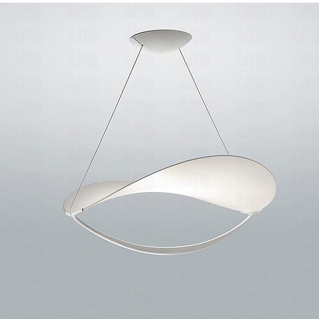 LED Pendant Light 45 cm Circle / Round Design Pendant Light Metal ...