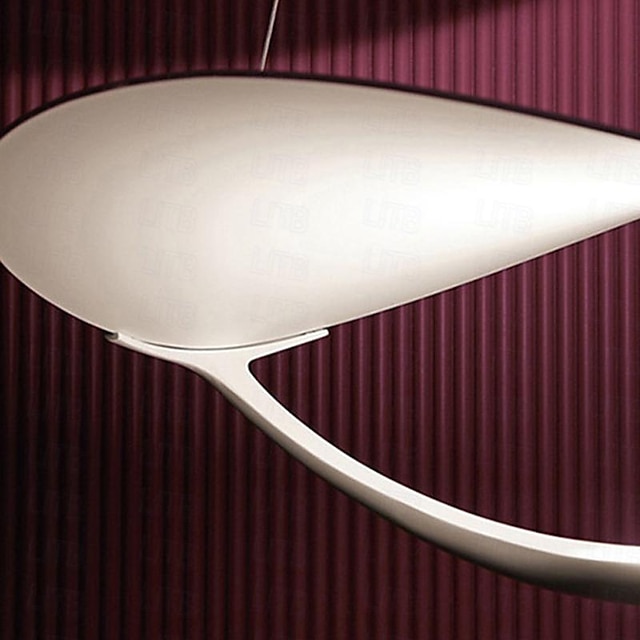LED Pendant Light 45 cm Circle / Round Design Pendant Light Metal ...