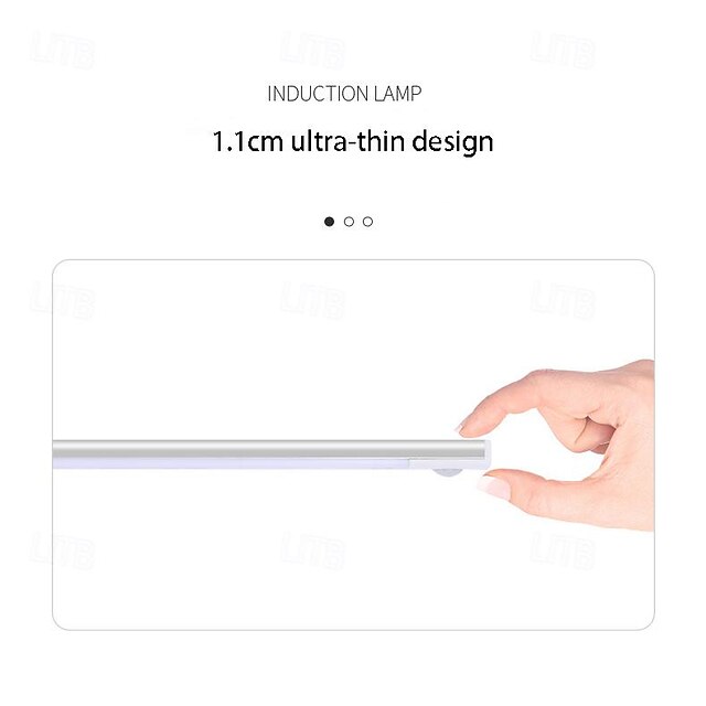Under Cabinet Lighting, Ultra-thin Smart LED Strip Light, Motion Sensor ...