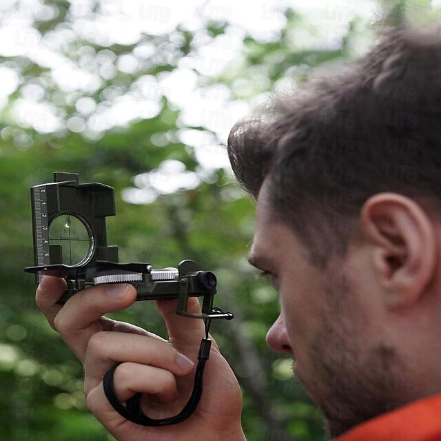 Multifunctional Camping Compass Military Aiming Navigation Geological ...