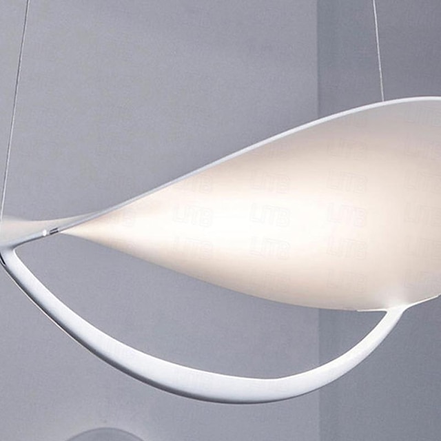 LED Pendant Light 45 cm Circle / Round Design Pendant Light Metal ...