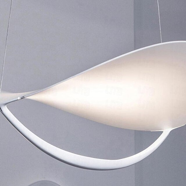 LED Pendant Light 45 cm Circle / Round Design Pendant Light Metal ...