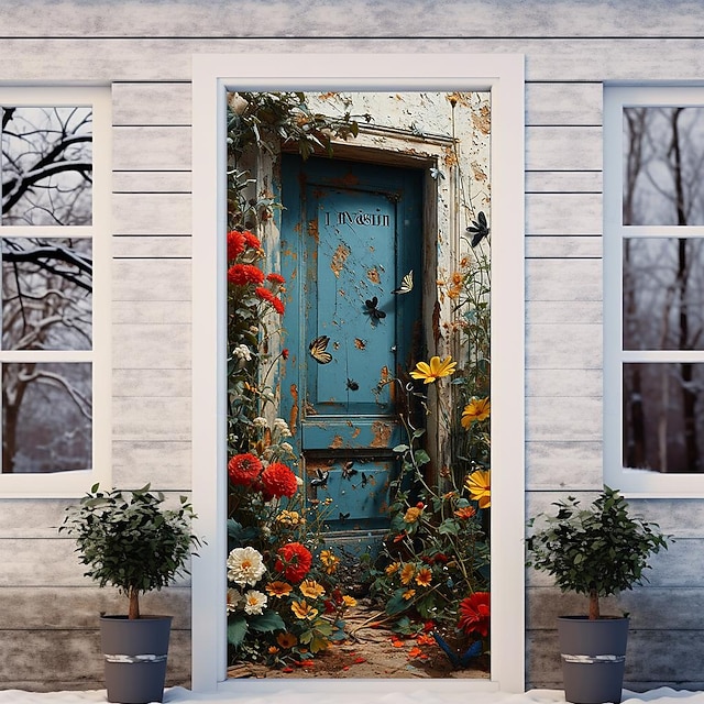 3D Painting Dreamcatcher Door Covers Door Tapestry Door Curtain ...