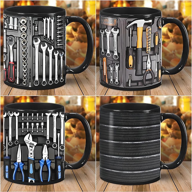 Novelty Mechanic Engine Mugs Unique Coffee Mugs Fathers Day Mug ...
