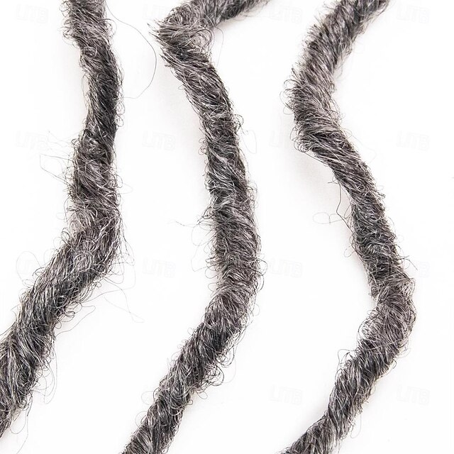 Faux Locs Crochet Hair 18Inch Goddess Locs Crochet Hair 6Packs Grey ...