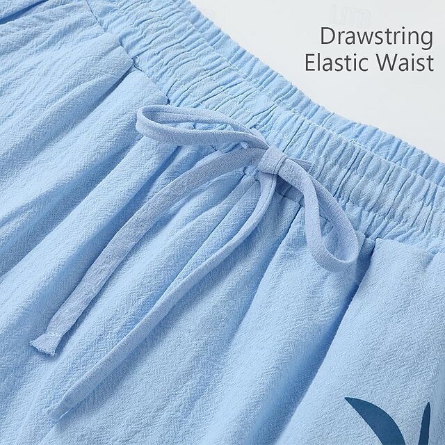 Men's Graphic Coconut Tree Shorts Summer Shorts Beach Shorts Mid Waist ...