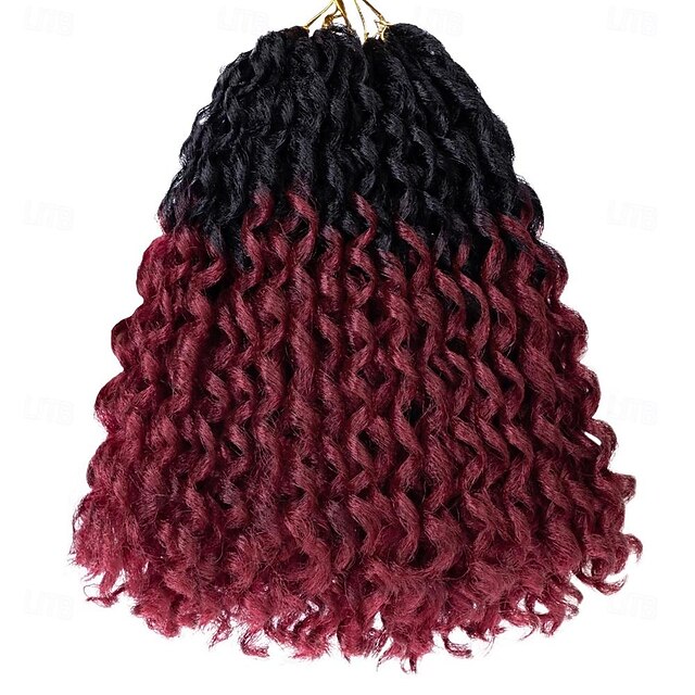 10 inch Soft Dreadlock Crochet Hair 160 Strands Dreadlock Extensions 8 ...