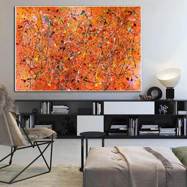Handmade Oil Painting Canvas Wall Art Decoration Hand Painted Abstract ...