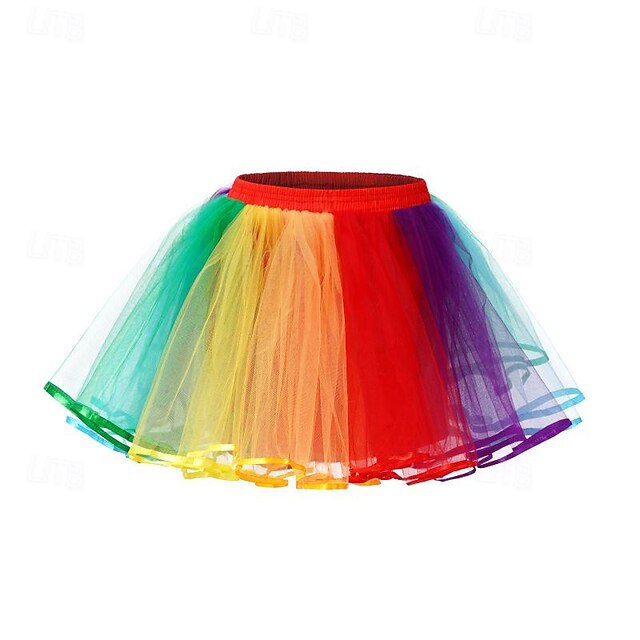 Carnival Costume Carnival Petticoat Hoop Skirt Tutu Under Skirt Retro ...