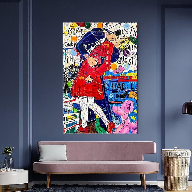 Banksy Style Astronaut oil painting Pop Art Graffiti art Oil Painting ...