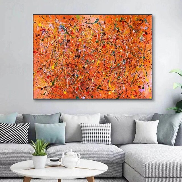 Handmade Oil Painting Canvas Wall Art Decoration Hand Painted Abstract ...