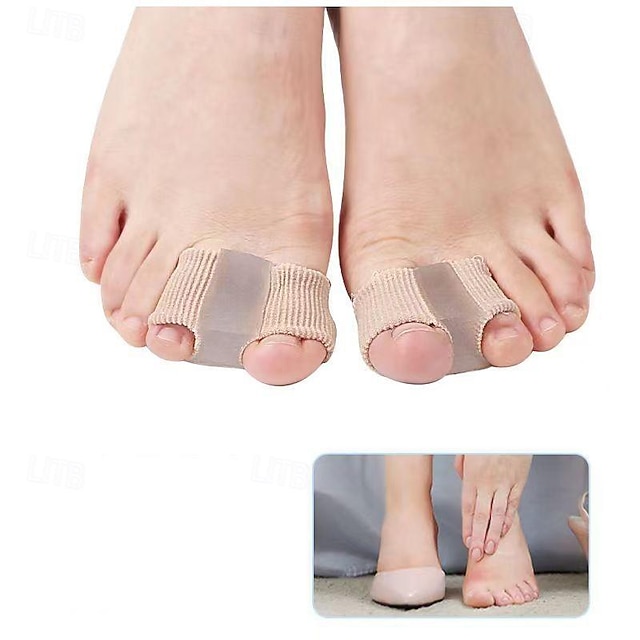 Silicone Toe Spreader Separator Bunion Hallux Valgus Corrector Thumb ...