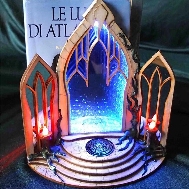 Stargate Bookends Ornaments Table Lamps Gifts LED Lighted Portal ...