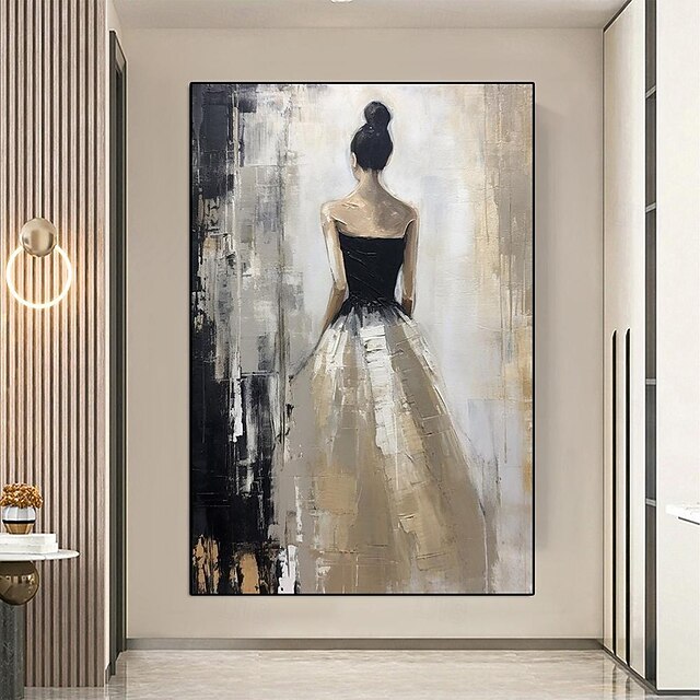 beroemde olieverfschilderijen 100% handgemaakte getextureerde moderne ...