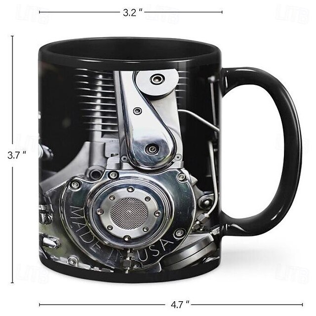 Novelty Mechanic Engine Mugs Unique Coffee Mugs Fathers Day Mug ...