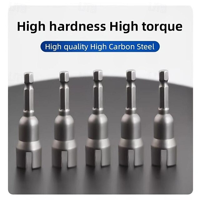 Butterfly Bolt Socket Wrench 6.35mm Hex Shank Socket Adapter Nut For ...